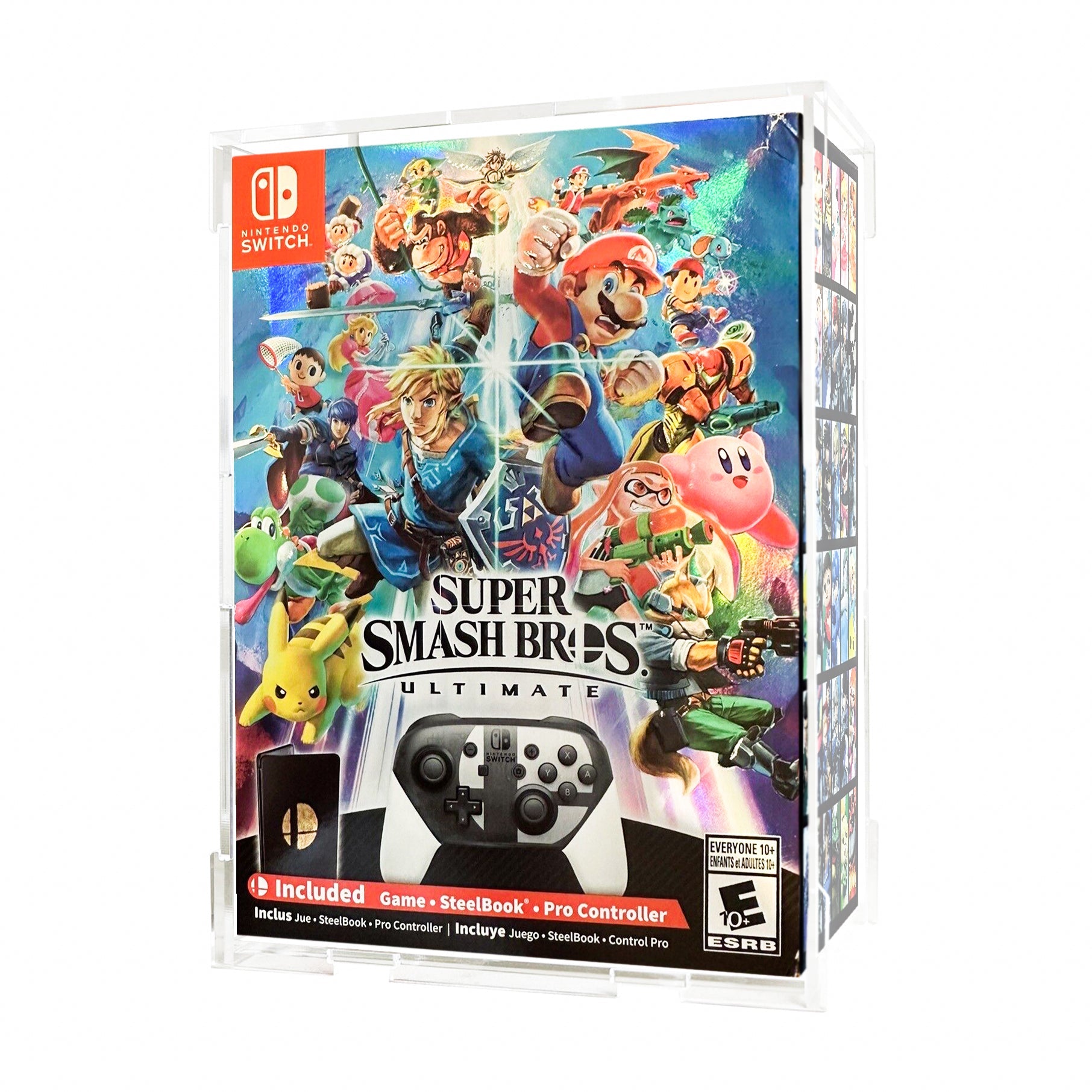Protector acrílico para Smash Bros Ultimate Bundle